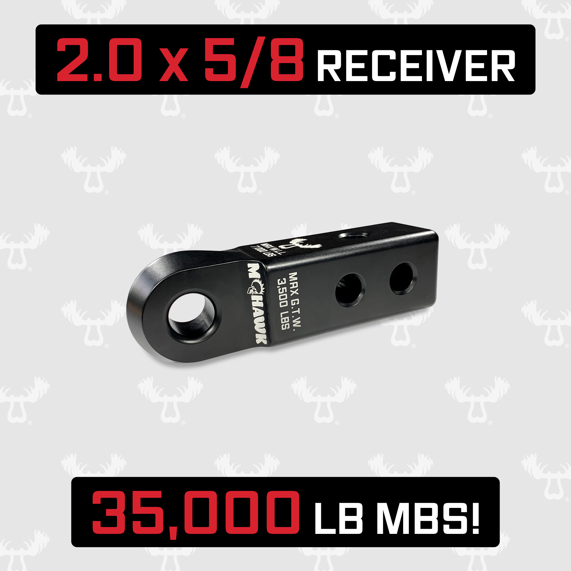 Reliable Shackle Hitch Receiver | Moose Knuckle Offroad – Forward ...