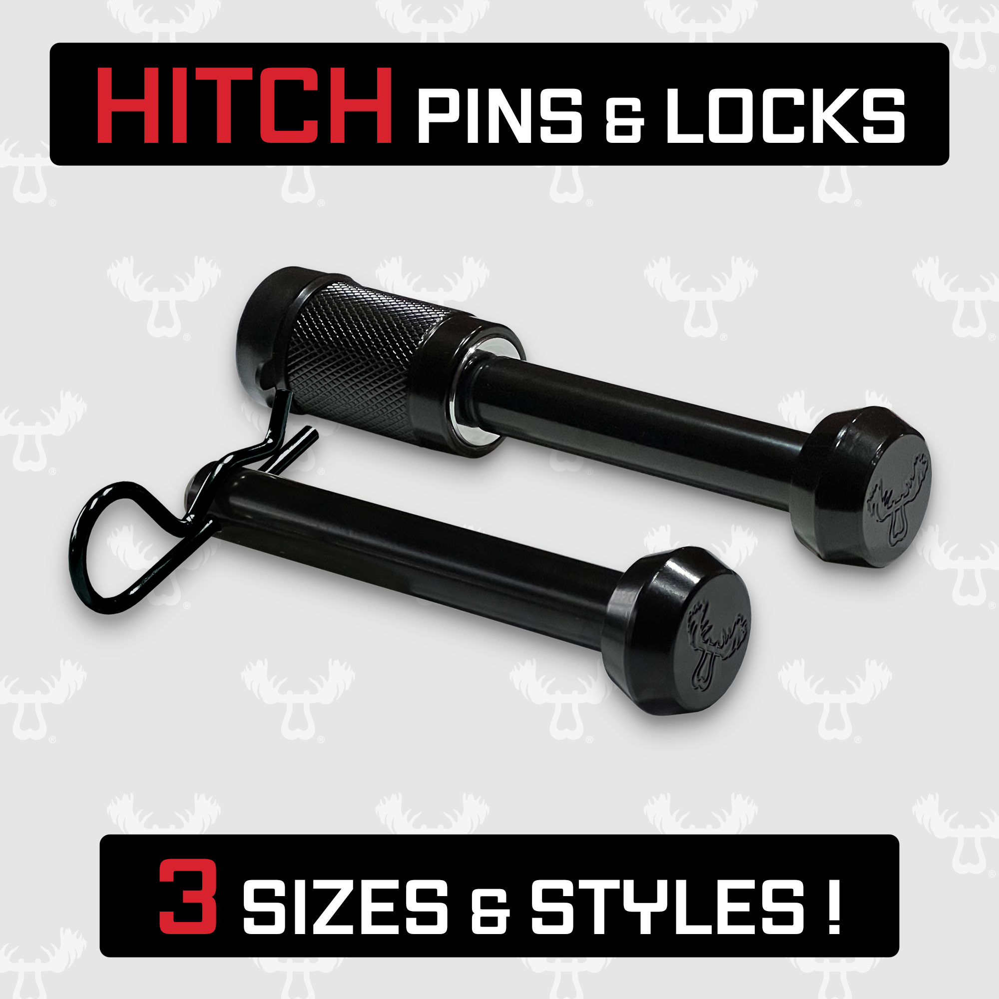 Moose Knuckle Offroad Vehicle Towing Recovery Hitch Pins and Locks ...