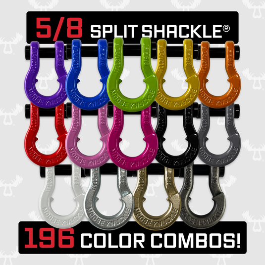 Buy Recovery Shackles Collection | Moose Knuckle Offroad – Forward ...