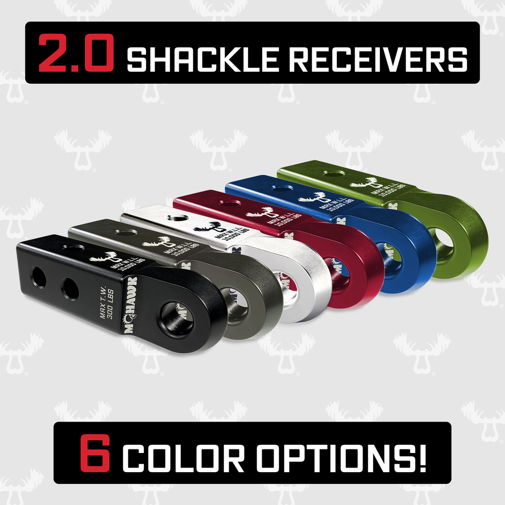 Reliable Shackle Hitch Receiver | Moose Knuckle Offroad – Forward ...