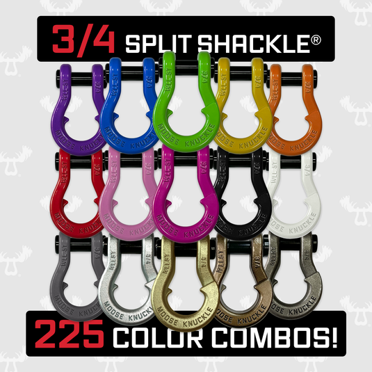 Jeep Shackles | Moose Knuckle Offroad Recovery Gear – Forward Notion, LLC