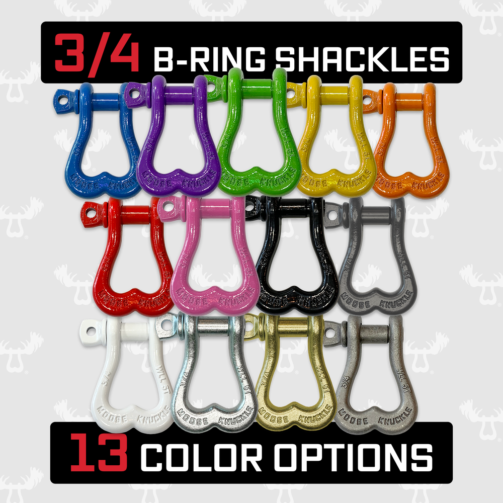 Buy Recovery Shackles Collection | Moose Knuckle Offroad – Forward ...