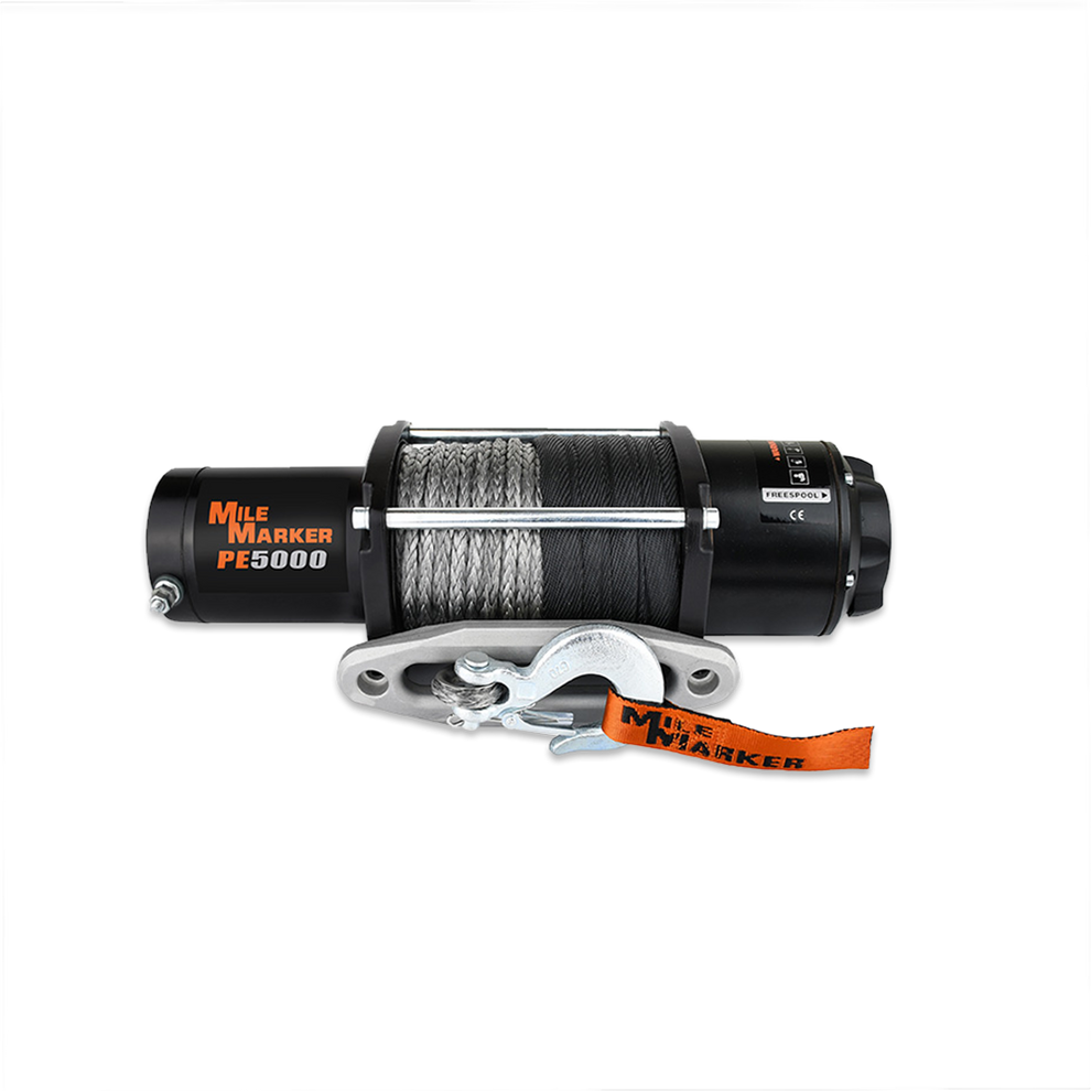 Shop 5000 lb. UTV Mile Marker Winch | PE5000 | Moose Knuckle Offroad ...