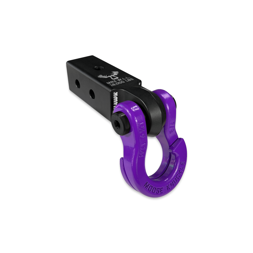 Shackle Hitch Receiver Combos | Moose Knuckle Offroad Recovery Gear ...
