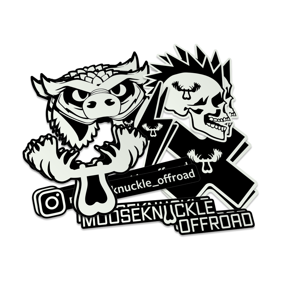 High-Quality Moose Knuckle Stickers by Moose Knuckle Offroad – Forward ...